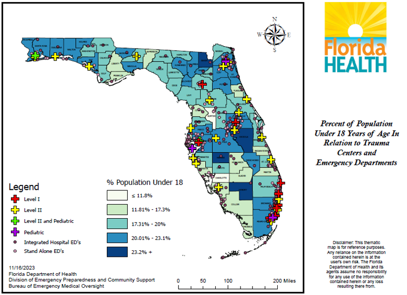Florida Trauma Centers | Florida Committee on Trauma